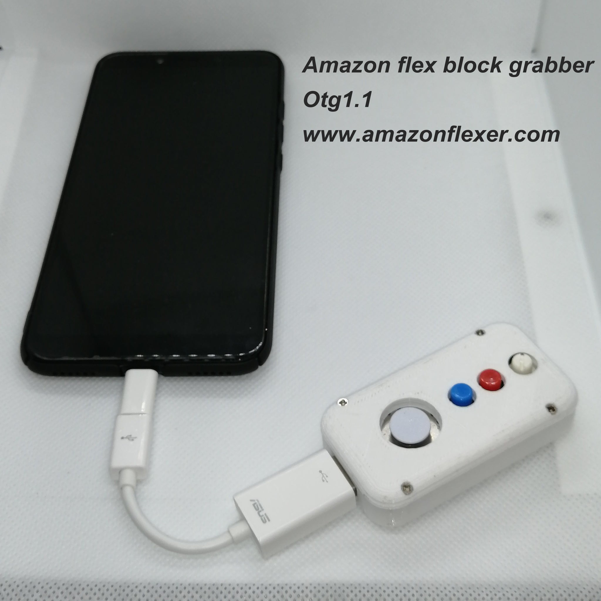 The powerful programmable block machine for Amazon Flex drivers – gina